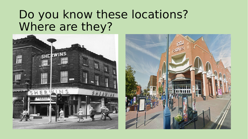 Geography fieldwork, how do places change over time | Teaching Resources