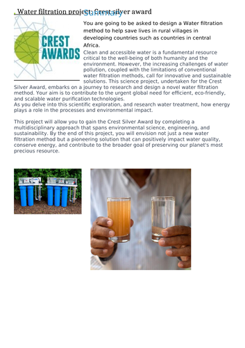 Science Crest project | Teaching Resources Science Crest project | Teaching Resources