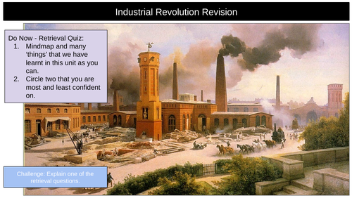 Industrial Revolution Revision | Teaching Resources