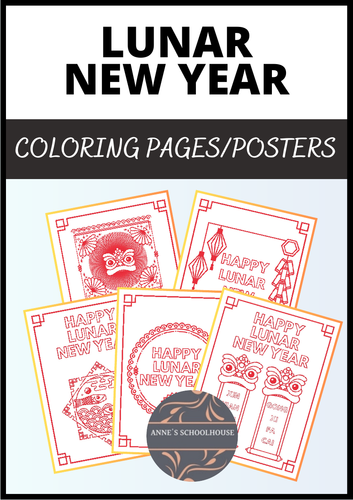 Lunar New Year Coloring Pages - Festivals around the world - Chinese ...