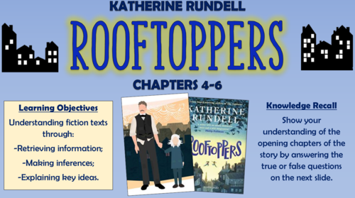 Rooftoppers - Katherine Rundell - Chapters 4-6! | Teaching Resources
