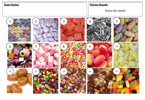 Sweet quiz store