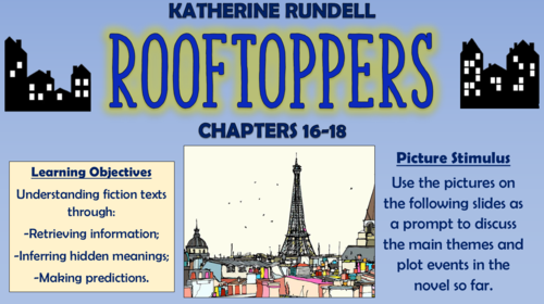 Rooftoppers - Katherine Rundell - Chapters 16-18! | Teaching Resources