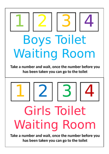 Toilet Management Pack | Teaching Resources