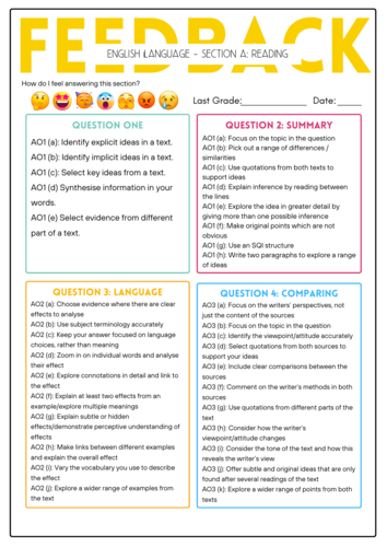 English Language Paper 2 Exam Revision Booklet (AQA) | Teaching Resources English Language Paper 2 Exam Revision Booklet (AQA) | Teaching Resources