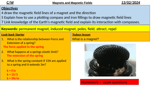 Magnets and magnetic fields | Teaching Resources