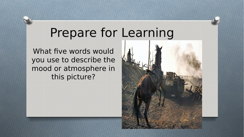 War Horse KS3 | Teaching Resources
