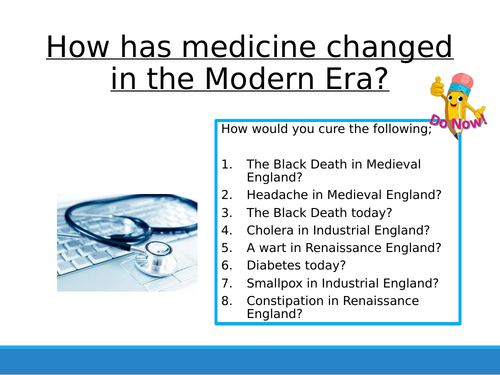 Modern Medicine - Change & Continuity | Teaching Resources