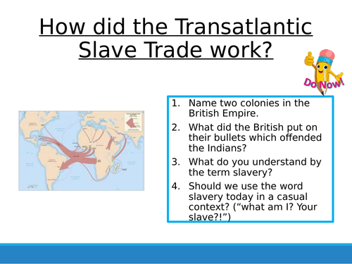 Empire & Slavery 6 - Slave Trade | Teaching Resources