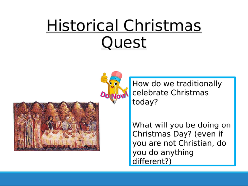 Medieval Christmas | Teaching Resources