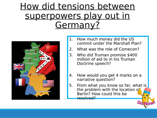 Cold War 5 - Berlin Blockade | Teaching Resources