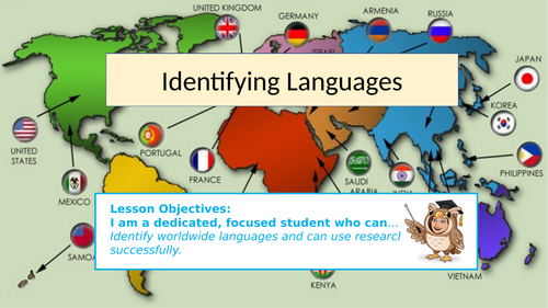 Identifying Languages | Teaching Resources