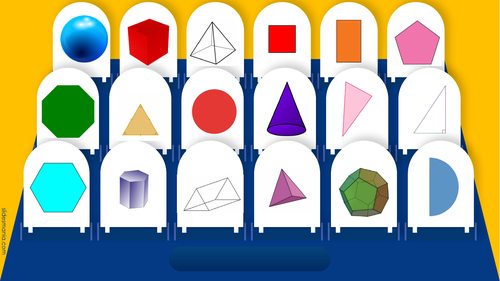 Shape Guess Who | Teaching Resources