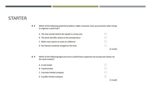 Business Lesson Plans: KS3, KS4, GCSE Teaching Resources ǀ Tes