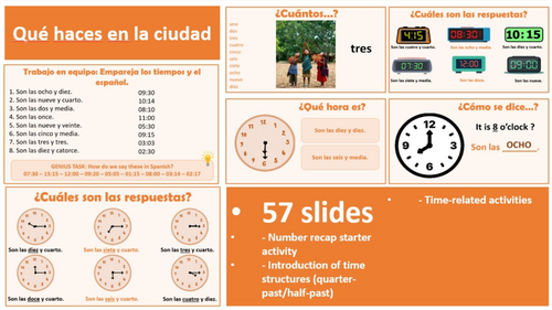 Viva 1, Module 5.2 - Qué haces en la ciudad | Teaching Resources