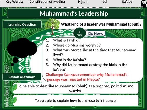 The Leadership of Muhammad | Teaching Resources