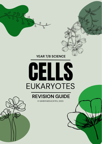 Year 7/8 Cells Revision Guide | Teaching Resources Year 7/8 Cells Revision Guide | Teaching Resources