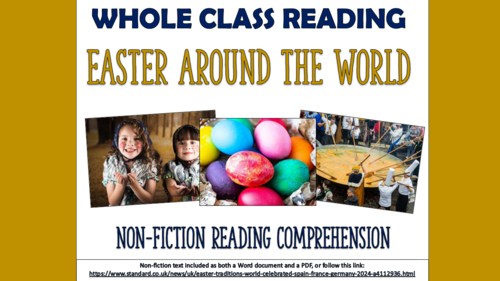 Easter Around the World - KS2 Whole Class Reading Comprehension Lesson ...