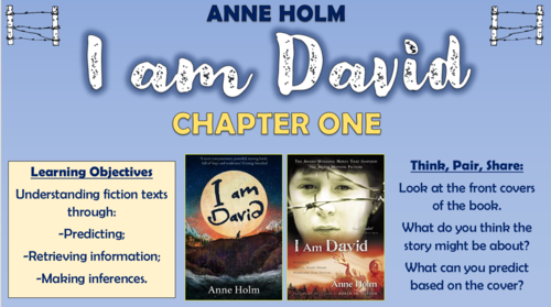 I am David - Anne Holm - Chapter 1 - Double Lesson! | Teaching Resources