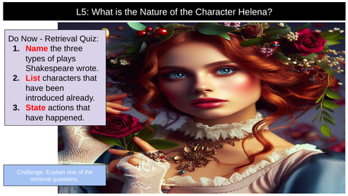 A Midsummer Night's Dream Helena | Teaching Resources