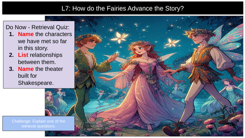 A Midsummer Night's Dream Fairies | Teaching Resources