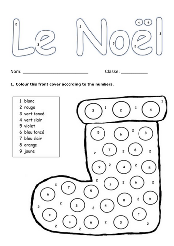 Le noël booklet | Teaching Resources