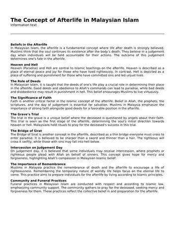 (Infotext and Exercises) | Teaching Resources