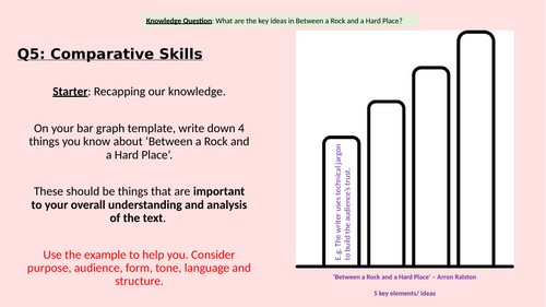 Between a Rock and a Hard Place Revision | Teaching Resources
