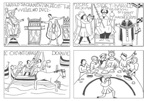 Bayeux Tapestry Matching | Teaching Resources Bayeux Tapestry Matching | Teaching Resources