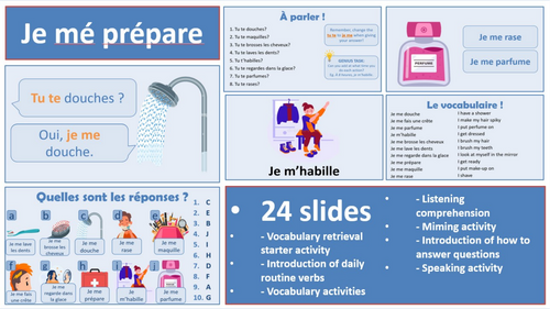 Studio 1, Module 5.2 - Je me prépare | Teaching Resources