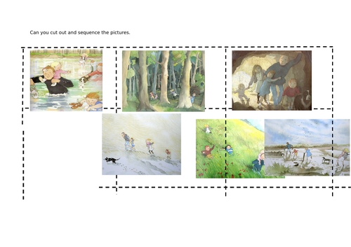 We're Going on a Bear Hunt- Story Sequencing -KS1 | Teaching Resources