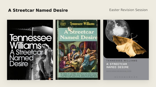 A Streetcar Named Desire Revision Lessons | Teaching Resources A Streetcar Named Desire Revision Lessons | Teaching Resources