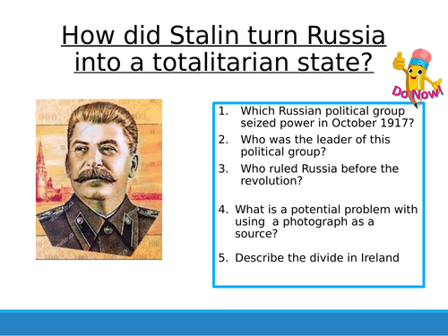 WWII 2 - Stalin | Teaching Resources