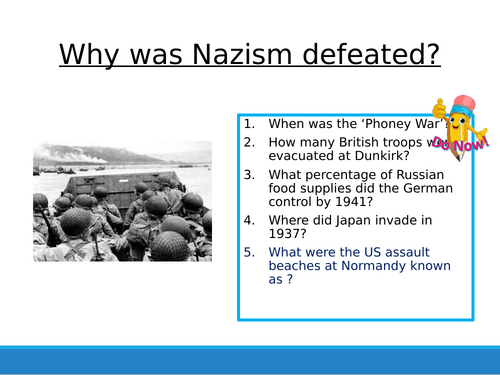 Lesson 9 - Recap of battles | Teaching Resources