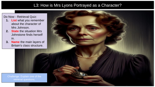 Mrs Lyons Blood Brothers | Teaching Resources