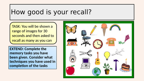 AQA A Level Psychology - Memory - Coding, capacity and duration ...
