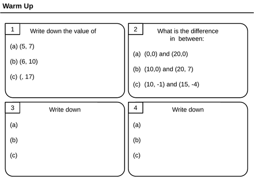 Distance between two points | Teaching Resources Distance between two points | Teaching Resources