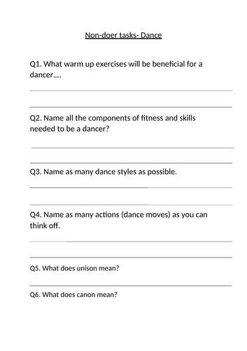Physical Education Lesson Plans: KS3, KS4, GCSE Teaching Resources ǀ Tes