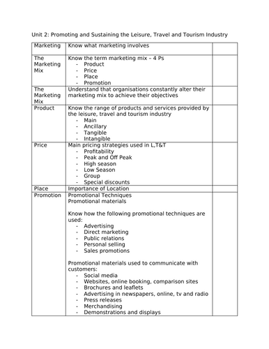 Leisure, Travel & Tourism | Teaching Resources Leisure, Travel & Tourism | Teaching Resources