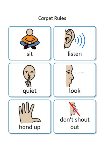 Carpet Rules | Teaching Resources