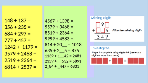52 Year 4 Maths warm-ups | Teaching Resources