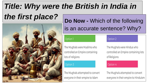 Britain India East India Trading Company | Teaching Resources