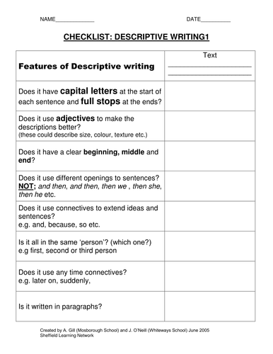 Folder of writing checklists for Year 6 | Teaching Resources