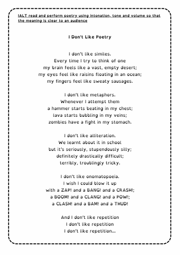 Guided Reading Poetry Week UKS2 | Teaching Resources