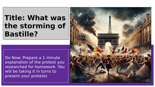 Storming of Bastille | Teaching Resources