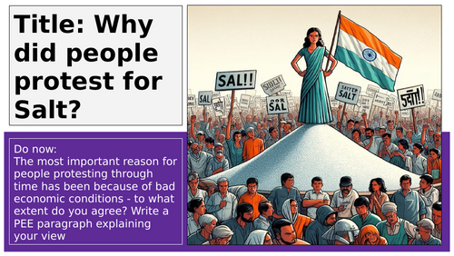 Gandhi Salt March | Teaching Resources