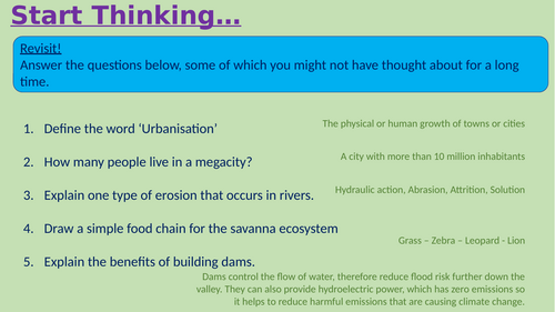 Water footprints | Teaching Resources