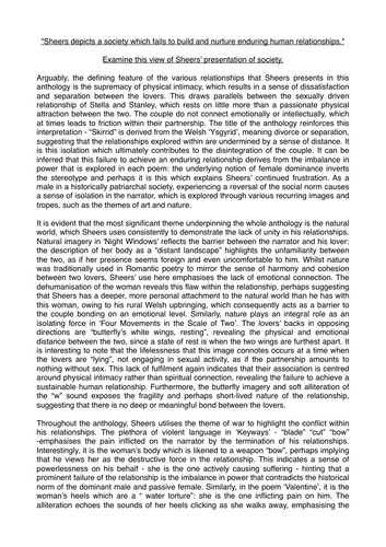 A* A Level English Literature Essay - Skirrid Hill | Teaching Resources