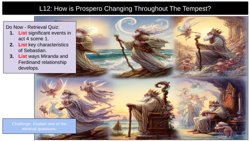 Prospero Changing The Tempest | Teaching Resources