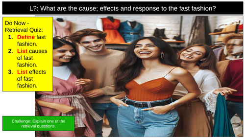 Fast Fashion | Teaching Resources